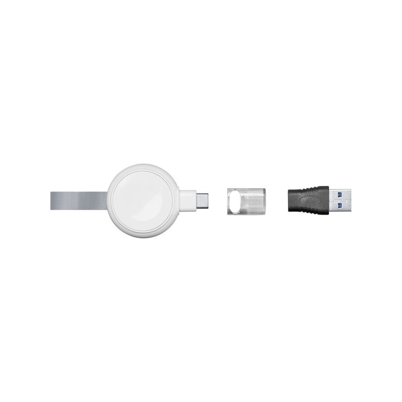Cellularline Power Pill polnilec z USB adapterjem za Apple Watch - bela ...